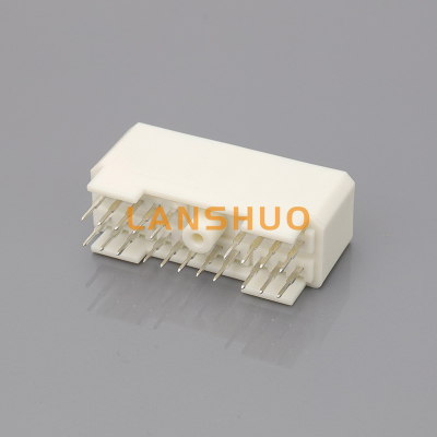 国产汽车PCB20A针座20P胶壳