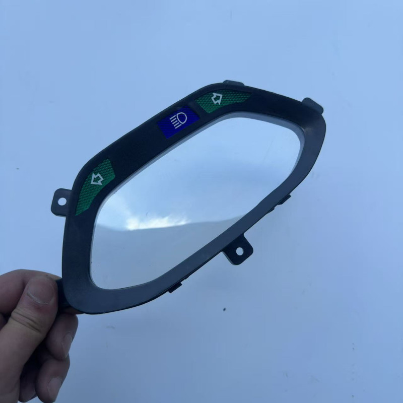 适用悦星HJ125T-9/9A/9C/9D踏板摩托车仪表壳 凌鹰上盖仪表面壳