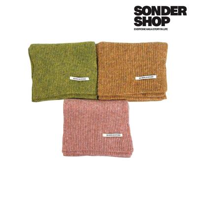 SONDERSHOP日系复古毛线围巾