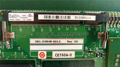 RadiSys锐德世CE760A 061-03848-0012 Rev 00工控主板 价格面议