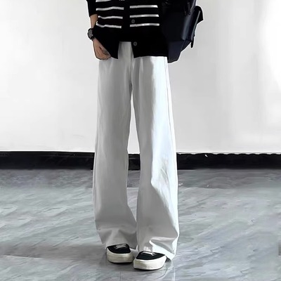 cleanfit黑色弯刀牛仔裤男