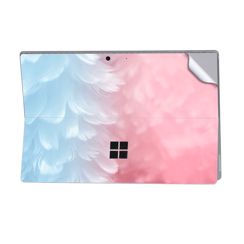 适用微软二合一平板电脑Surface Pro4/5/6/7背膜Pro8/9彩膜Pro7+贴纸Pro X外壳膜Go炫彩Go2保护膜Go3全套贴膜