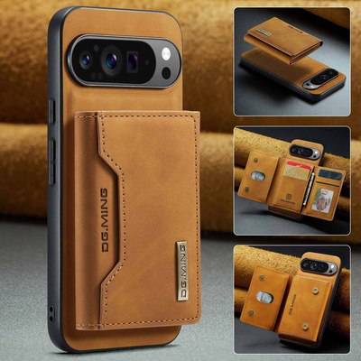 适用Google谷歌8Pro手机壳6A三折卡包pixel7皮套Pixel9磁吸Fold保护套7A贴皮套pixel9Profold真皮插卡磁吸壳