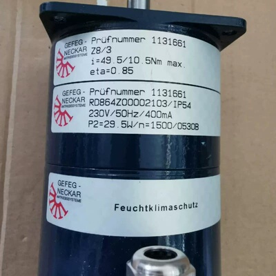售前询价RD864Z00002103摇摆马达SCHMID显影蚀刻GEFEG-NECKAR议价