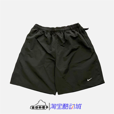 Nike/耐克刺绣梭织休闲短裤