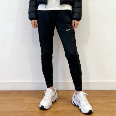 NIKE耐克女子健身跑步训练运动休闲加绒束脚长裤 DD6473-010