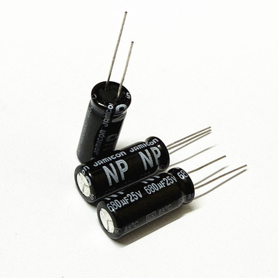 25V680UF 680UF25V 全新原装高中音分频 无极NP 电解电容 10*25