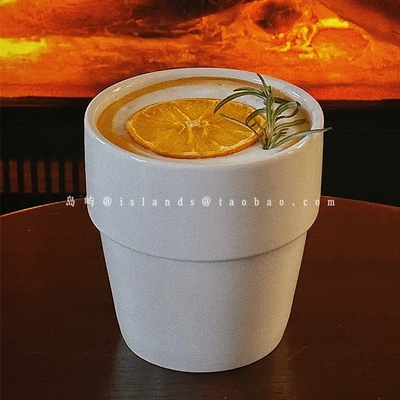 ins简约纯色可叠咖啡杯