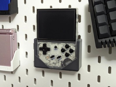 适用宜家SKADIS斯考迪斯 宜家洞洞板配件ANBERNIC RG35XX掌机支架