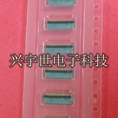 OK-F501-14325 0.5mm间距14pin翻盖前插后锁连接器原装现货