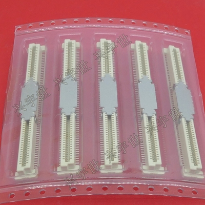 61082-121402LF 0.8mm间距120pin板对板母座连接器FCI原装现货供