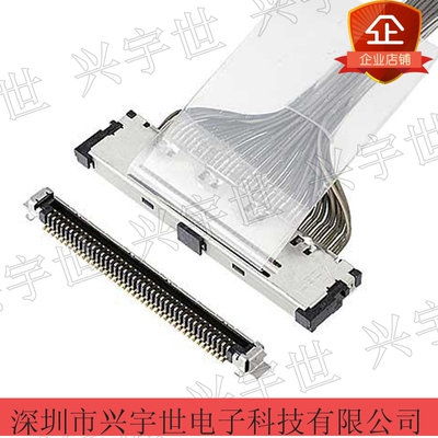 20439-050E-12 20439-050E 原装IPEX爱佩顿品牌连接器50pin0.5MM