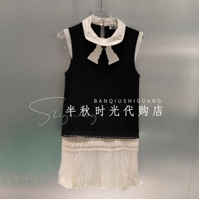 LeFame拉飞姆国内专柜代购26夏绣花针织连衣裙LF26X01ZO118原3295