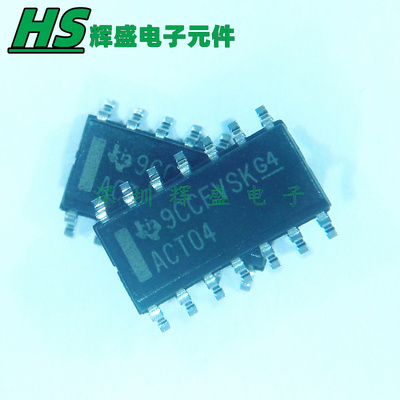 逻辑芯片 SN74ACT04DR 丝印ACT04 贴片SOP14 逆变器 进口原装正品