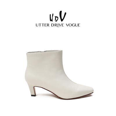 UDV秋冬经典时尚气质时装靴女真皮简约舒适通勤瘦瘦靴2026新款