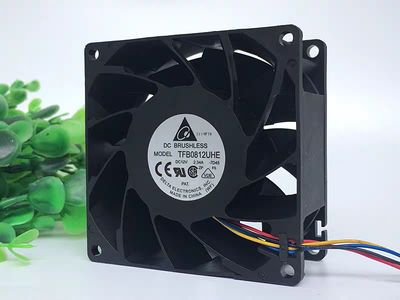 原装台达 8038 12V 2.34A PWM温控 服务器暴力散热风扇TFB0812UHE