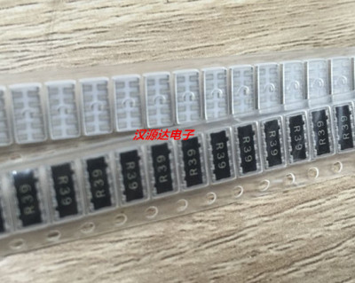 ERJA1BJR39U 松下原装贴片1225排阻 1206X5 R39 0.39R 1% 1.33W