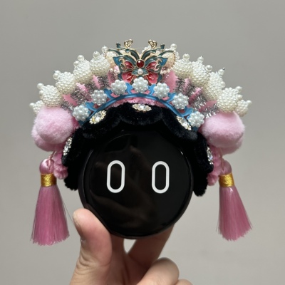 问界nomi帽子装饰原创京剧头箍汽车内饰ES6 ES8 EC6 EC7内饰摆件