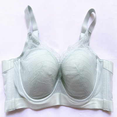 品牌蕾丝薄款舒适软钢圈文胸罩聚拢调整收副乳上托女士内衣2625