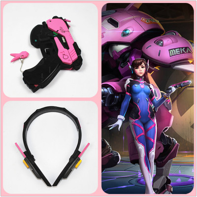 守望先锋DVA宋哈娜枪耳机cos道具