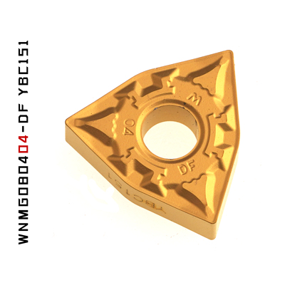 数控车刀片 WNMG080404-DF YBC151刀尖R0.4