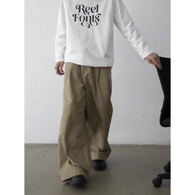 INKNOTS宽松高级感阔腿长裤