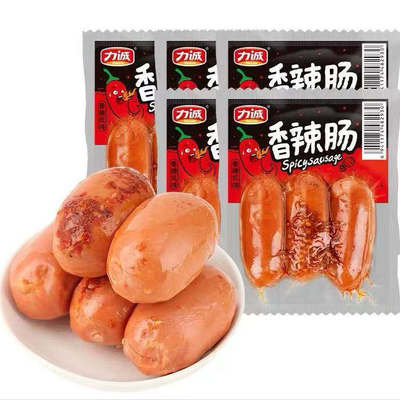 力诚香辣肠115g即食肠
