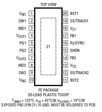 原装  LT3510EFE LT3510IFE LT3510 TSSOP 现货可直拍