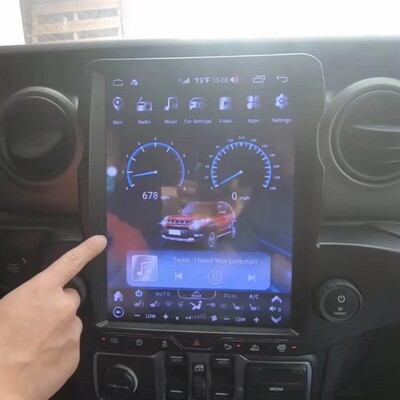 适用吉普角斗士18-23款Jeep Gladiator安卓导航12.1寸八核Carplay