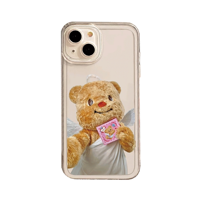 苹果iphone15硅胶卡通手机壳