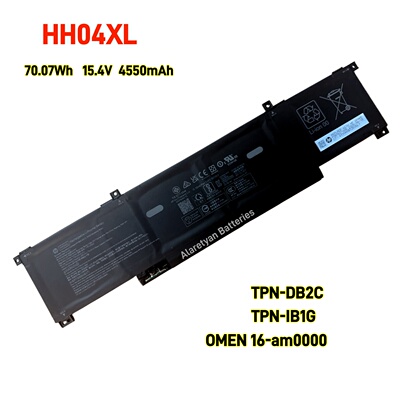 全新HP惠普HH04XL TPN-IB1G OMEN 16-am P01867-005笔记本电池