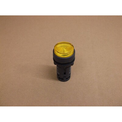 Interrupteur à Bouton Poussoir LED Jaune Illuminé Schneide