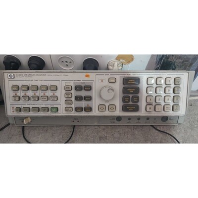 惠普 Agilent 8566B 频谱分析仪前面板优惠! UPS 航运!