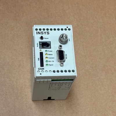 INSYS – 11-02-01-03-01.035 – GSM 4.2 DIN-Rail Modem, 4x Di