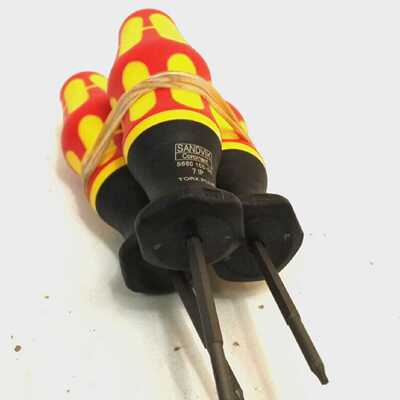 3 x SANDVIK Coromant 568010002 7IP Torx Plus Schraubendreher