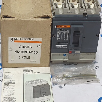 Neuer Merlin Gerin NS100N Kompakt NS Schutzschalter 3P Mit R