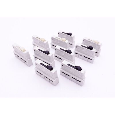 10x Siemens 3RV1901-1E E:03 Hilfsschalter -used-