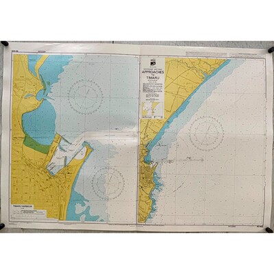 Admiralty NZ 6422 South Island East Coast Approaches To Tima