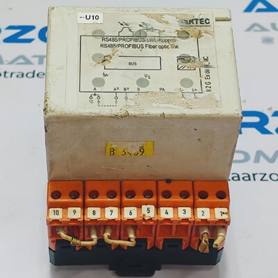BARTEC 07731197WP6000 RS485PROFIBUS ACOPLADOR DE RAMA DE FIB