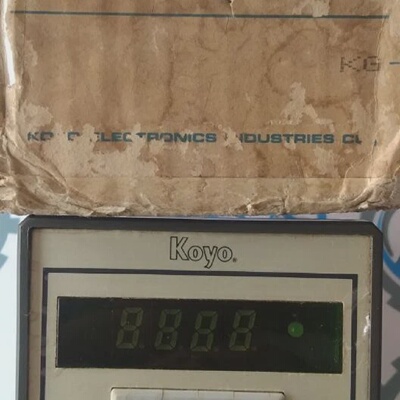 1Pza Nuevo KOYO KCX4D AC90264V Contador Preestablecido