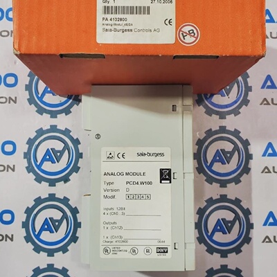 Saia PCD4.W100 Analogmodul Version D PCD4W100