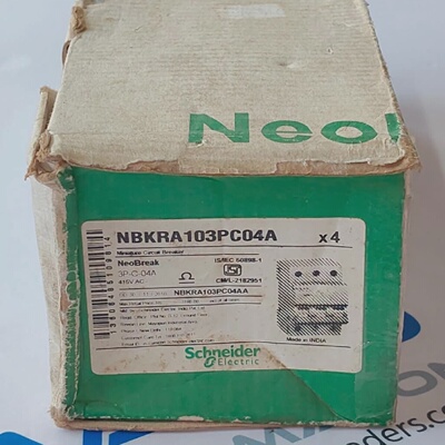 Confezione 4 Schneider NBKRA103PC04A Miniatura Disgiuntore 3