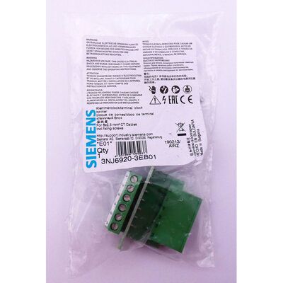 Siemens 3NJ6920-3EB01 E: 01 Klemmenblock -unused-