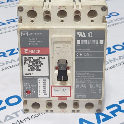 1Pc Eclaboussures Marteau HMCP100R3C Moteur Circuit Protecte