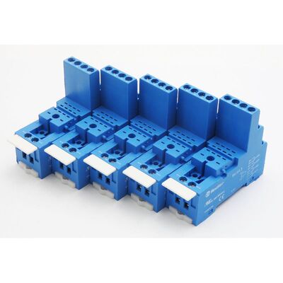 5x Finder 94.94.3 Relaissockel -unused-
