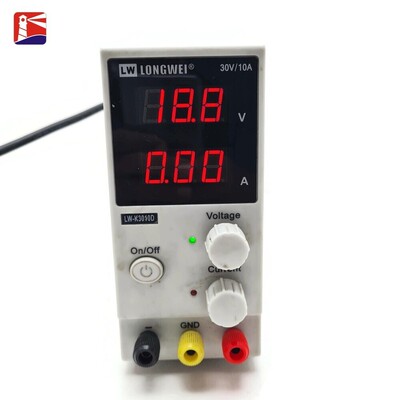 Longwei Adjustable Power Supply 30 Volts -10 Amps. Made in C