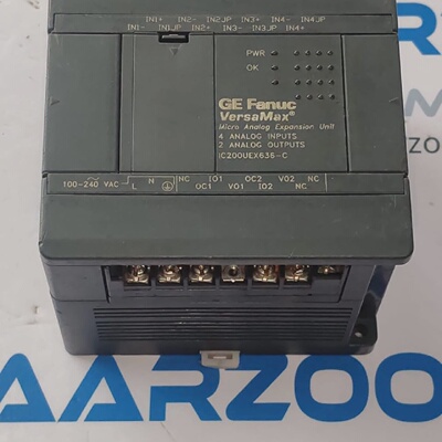 GE Fanuc Versamax IC200UEX636C Micro Analgico EXPANSION UNIT