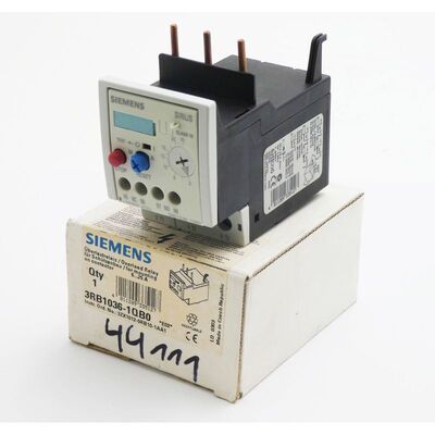 Siemens SIRIUS 3RB1036-1QB0 E: 02 überlastrelais -unused/OV