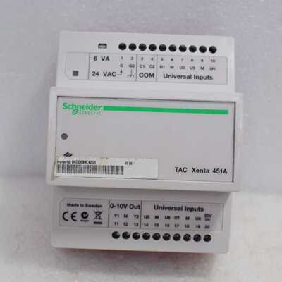 SCHNEIDER TAC XENTA 451A UNIVERSAL INPUTS MODULE 007302850