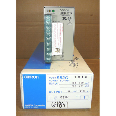 S82G-1015 Omron Neu In Der Box Schaltnetzteil S82G1015 (7,2